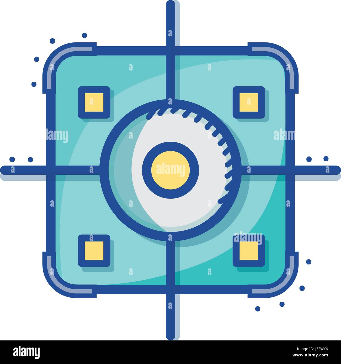 Shooting glasses Stock Vector Images - Alamy