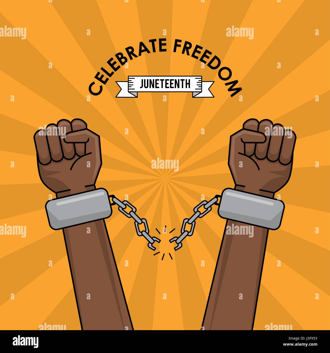 celebrate freedom race anti racism spirit image Stock Vector Image ...