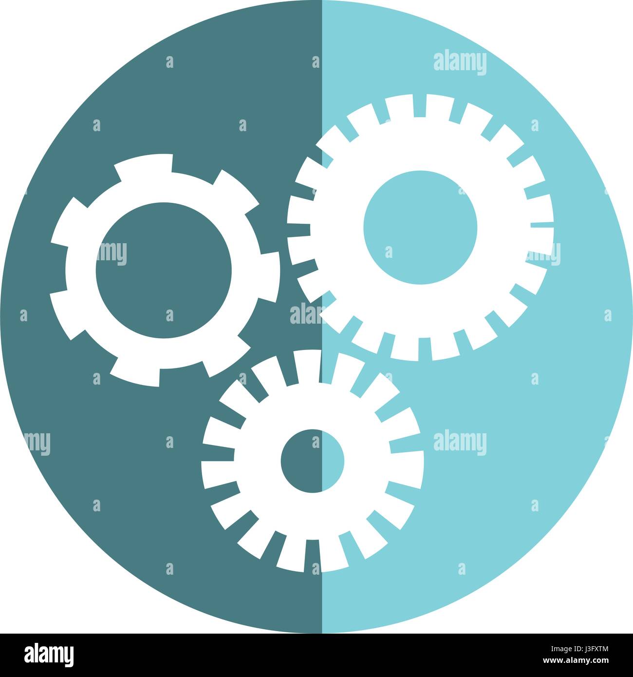 sticker industry gears engineering process Stock Vector Image & Art - Alamy