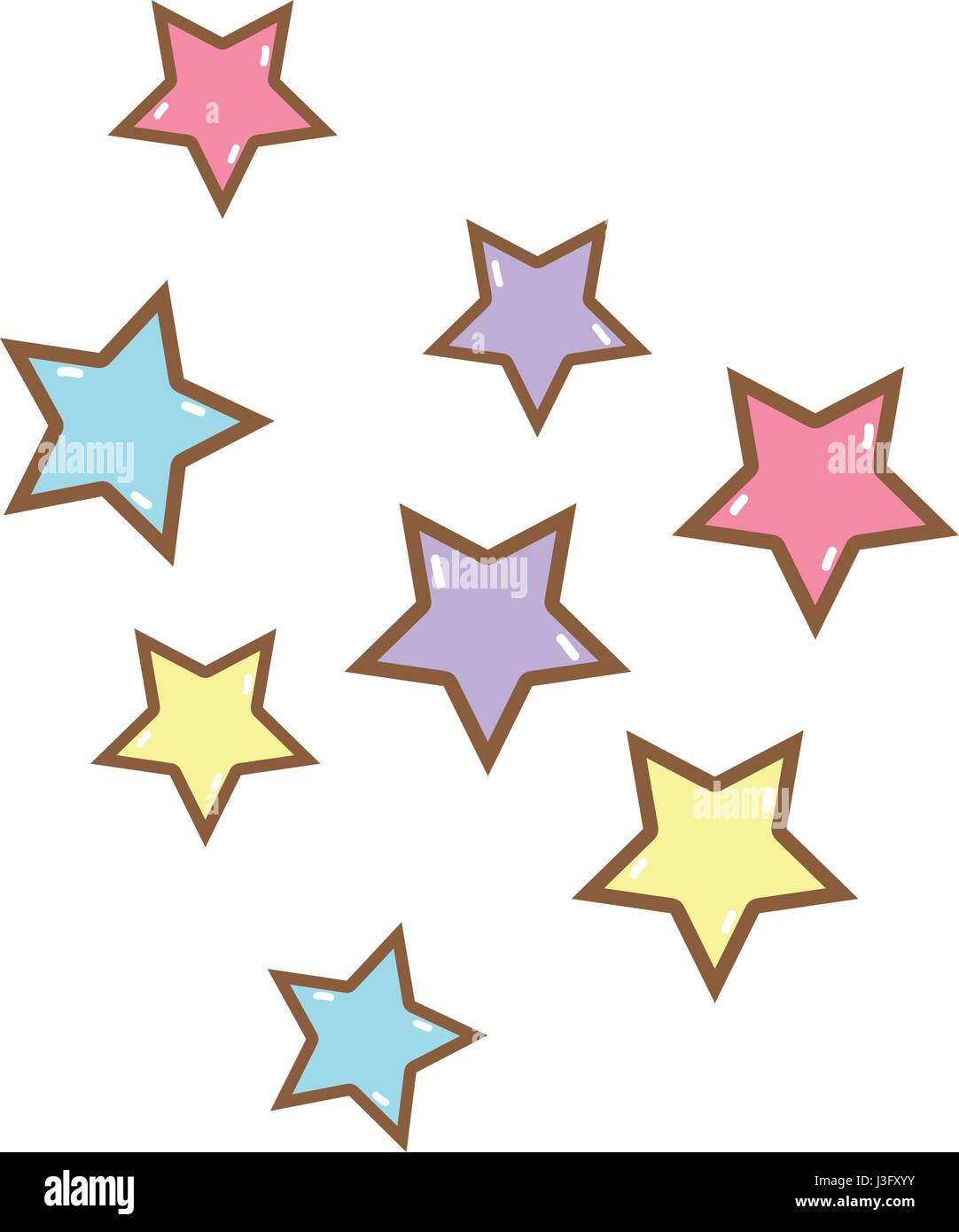 Light night glare in Stock Vector Images - Alamy