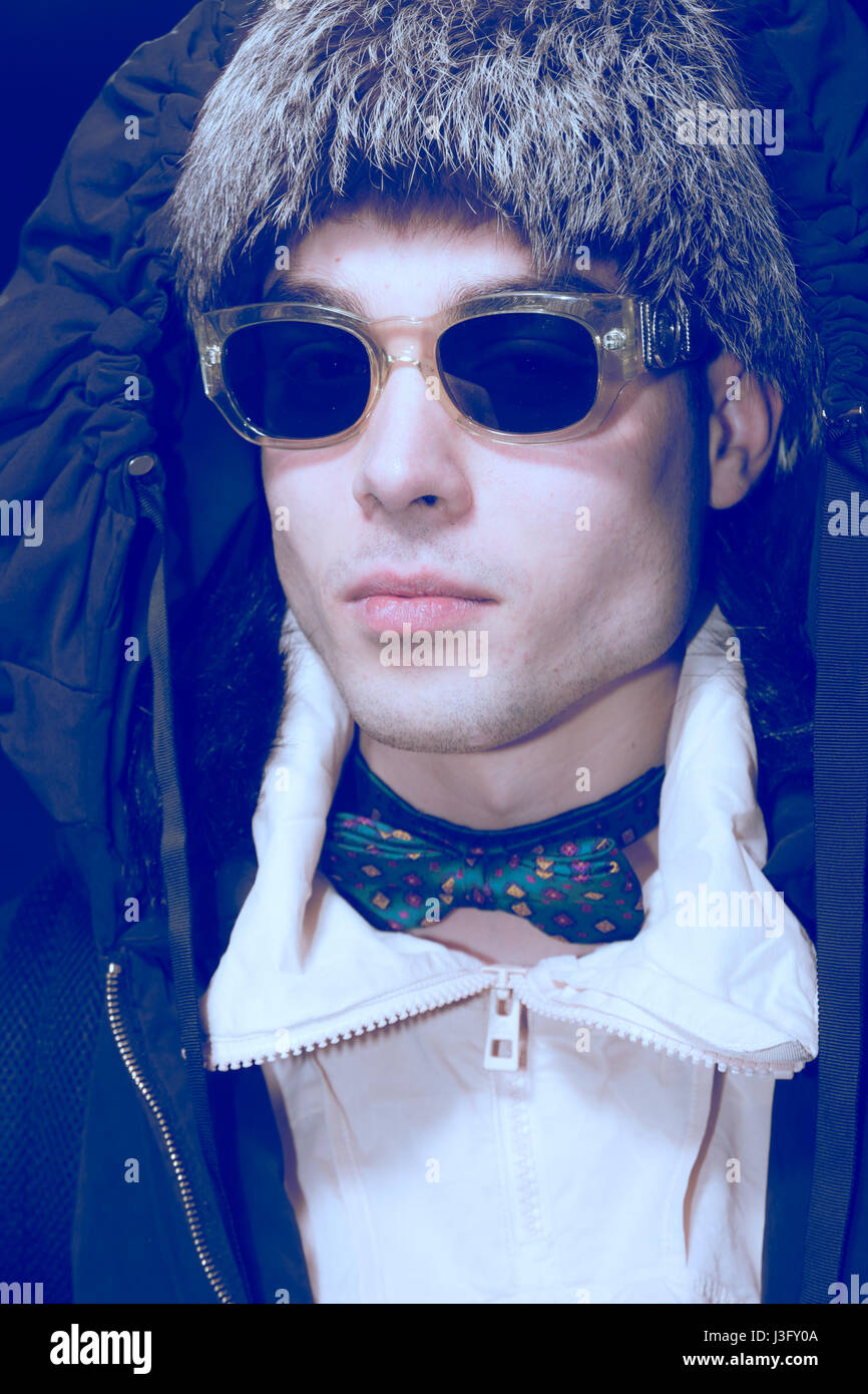 Hat jacket and tie hi-res stock photography and images - Alamy