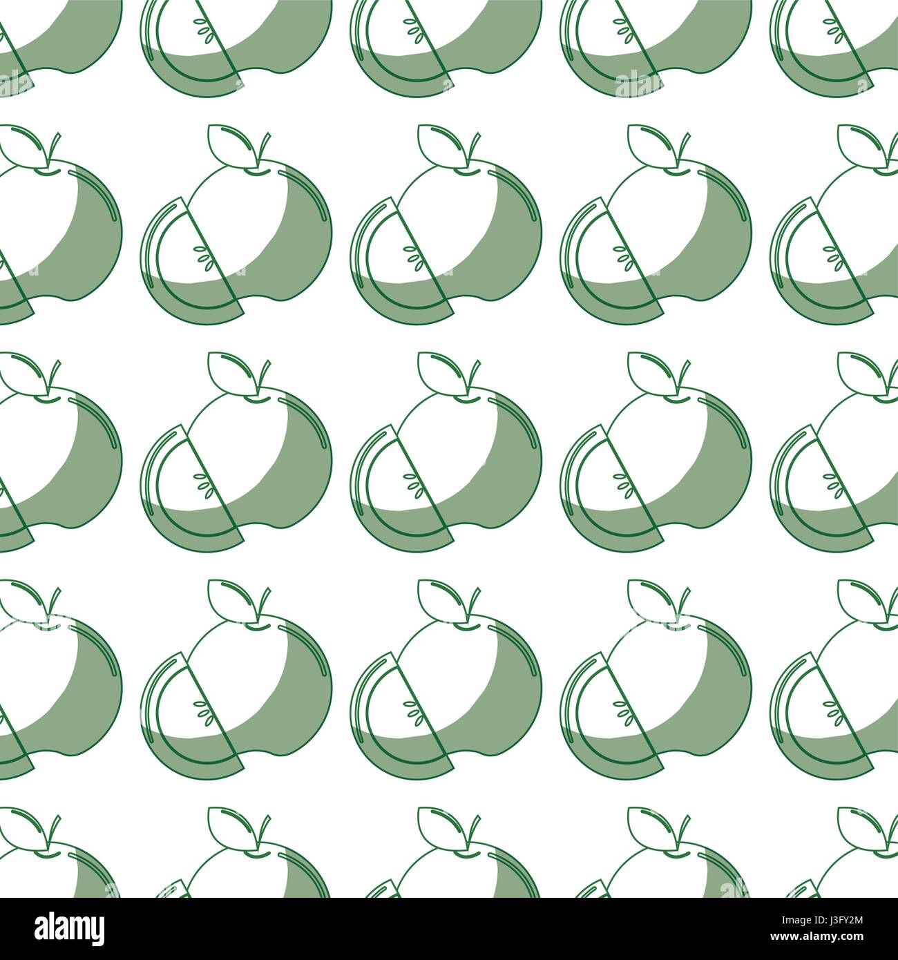 delicious apple fruit background stock Stock Vector Image & Art - Alamy