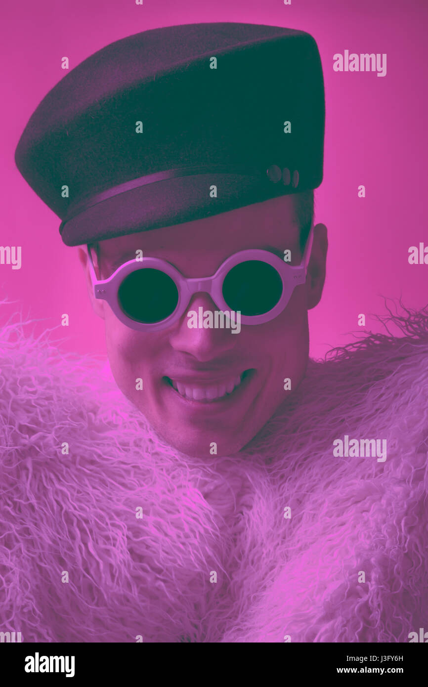 Man feathers colorful hi-res stock photography and images - Alamy