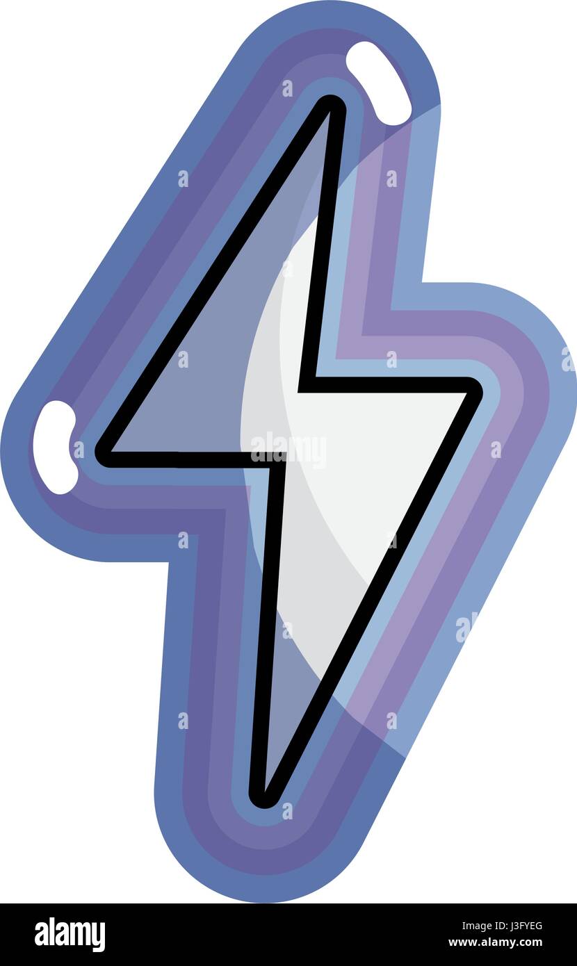 blue thunder weather and natural storm Stock Vector Image & Art - Alamy