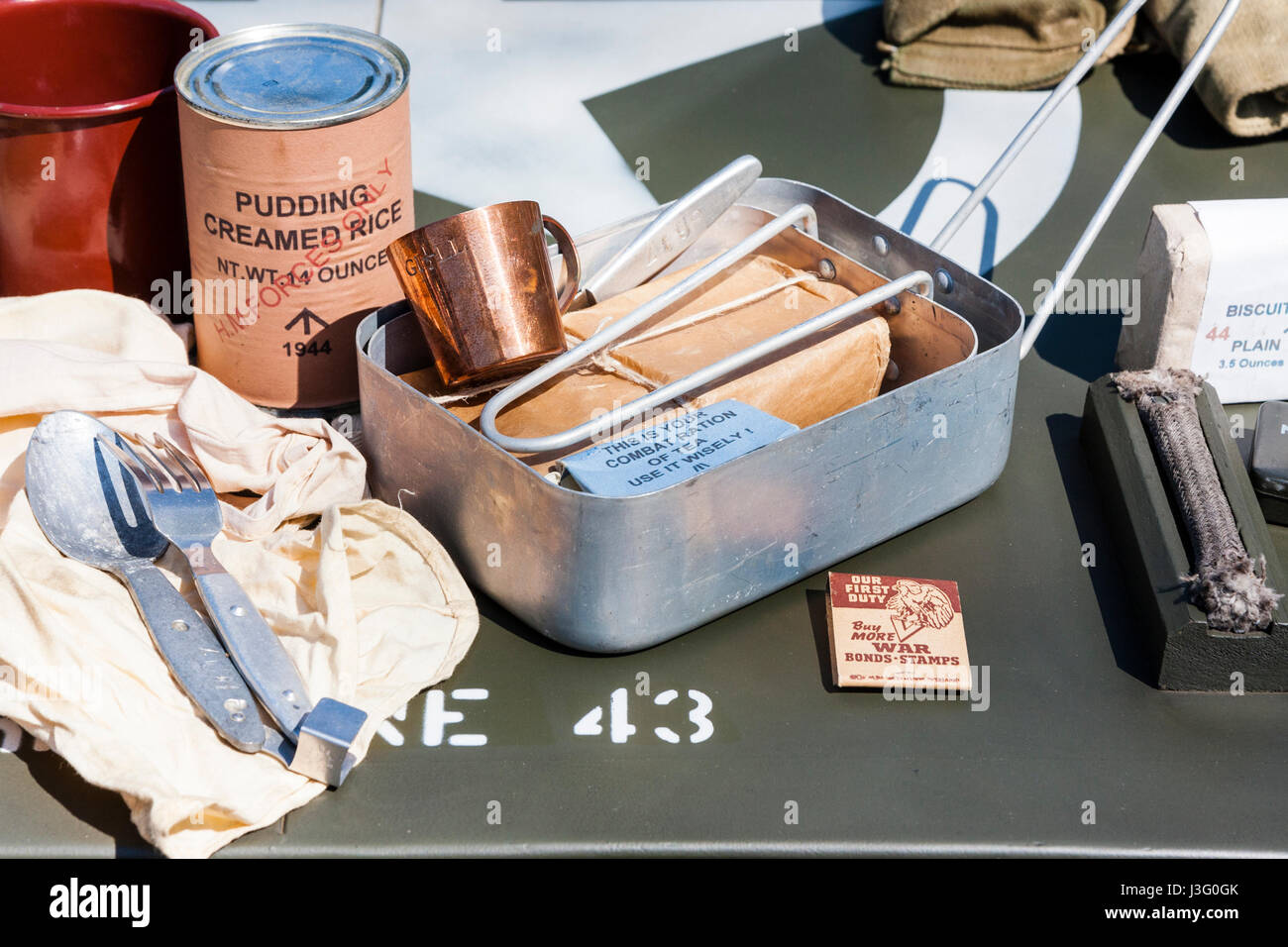 Ww2 ration pack hi-res stock photography and images - Alamy