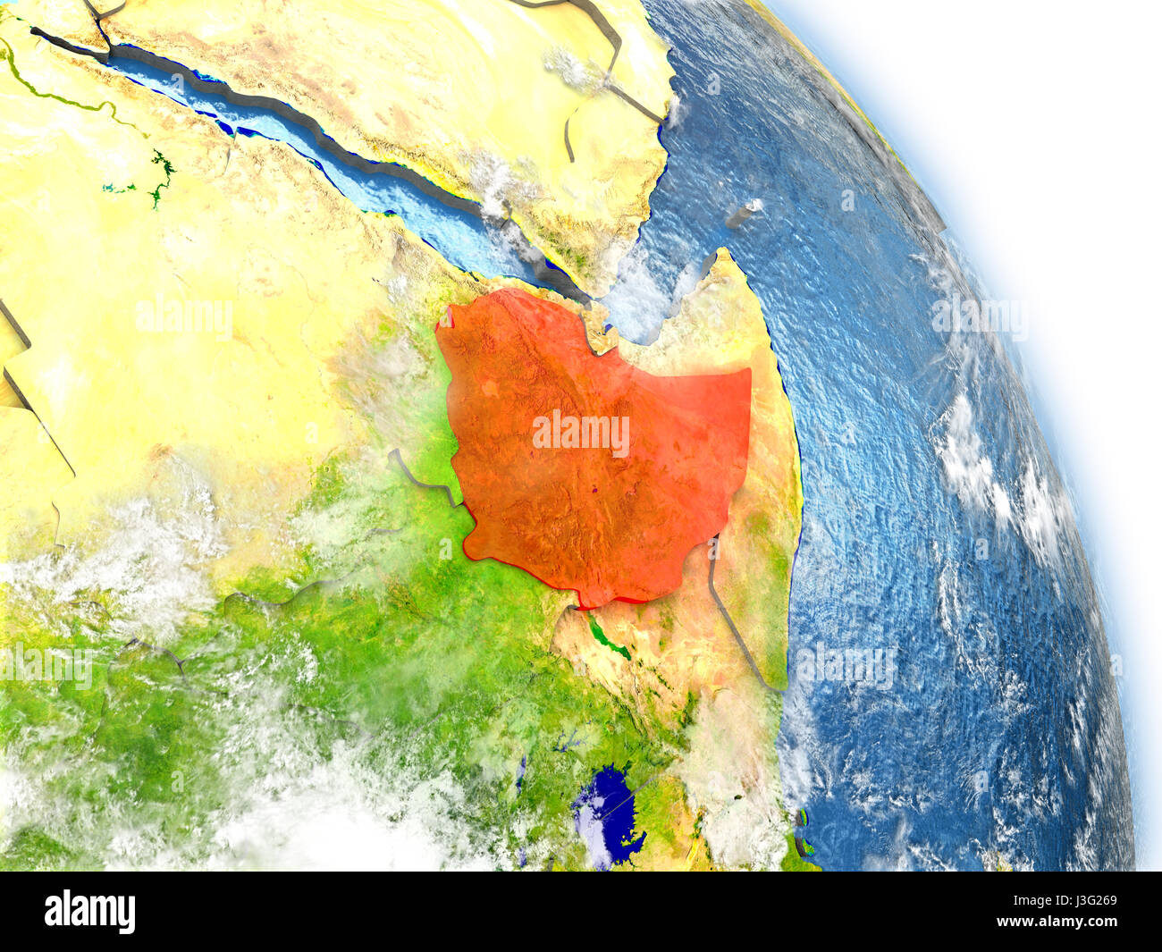 Ethiopia climate map hi-res stock photography and images - Alamy