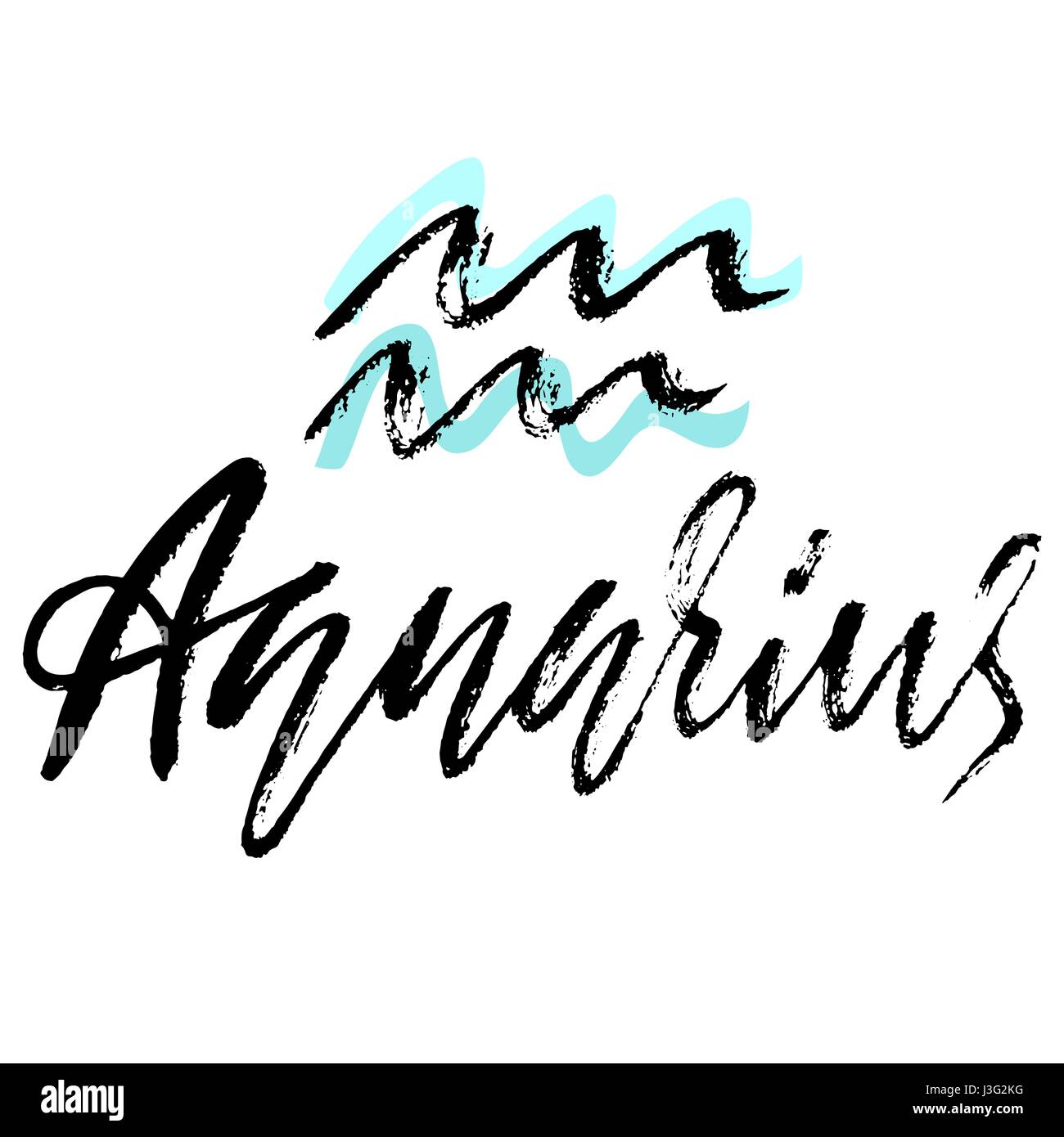 Aquarius_ astrology sign hi-res stock photography and images - Alamy