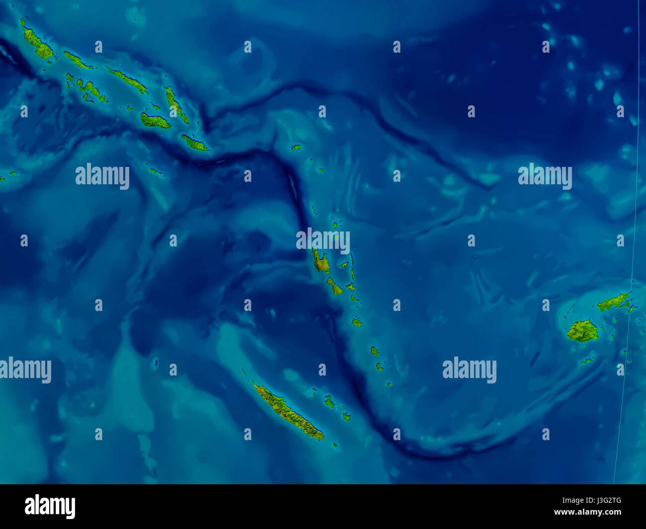 vanuatu physical map