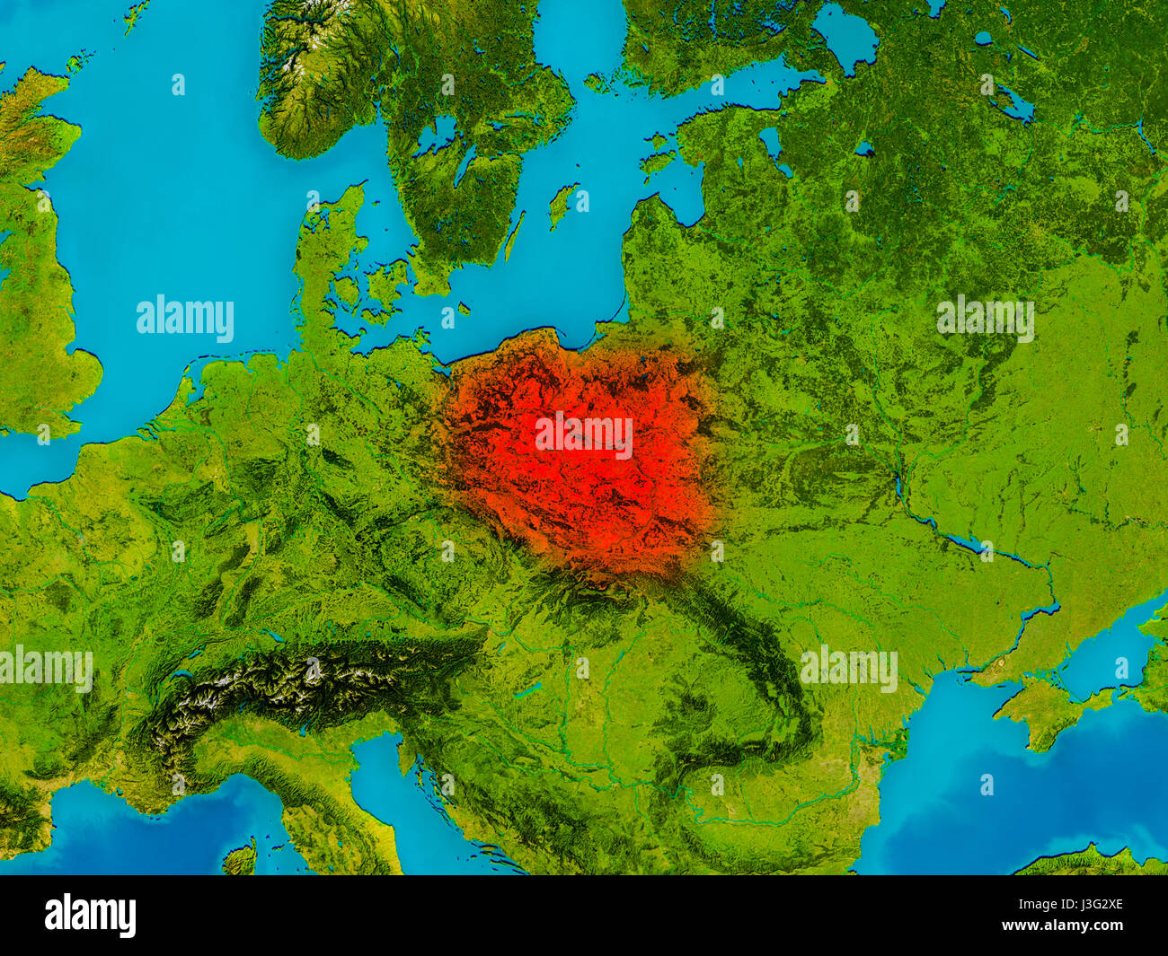 North European Plain In Russia