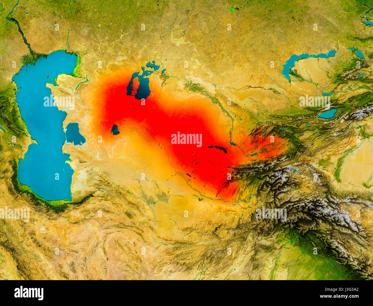 uzbekistan physical geography