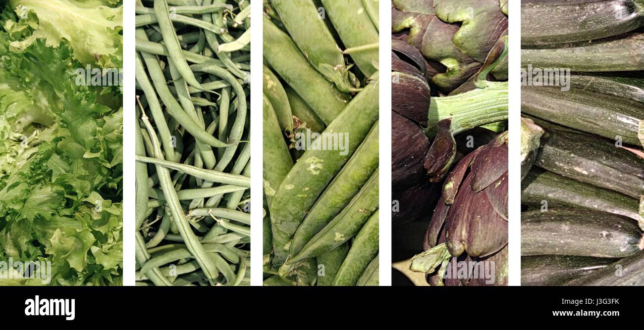 Collage of vegetables Stock Photo - Alamy