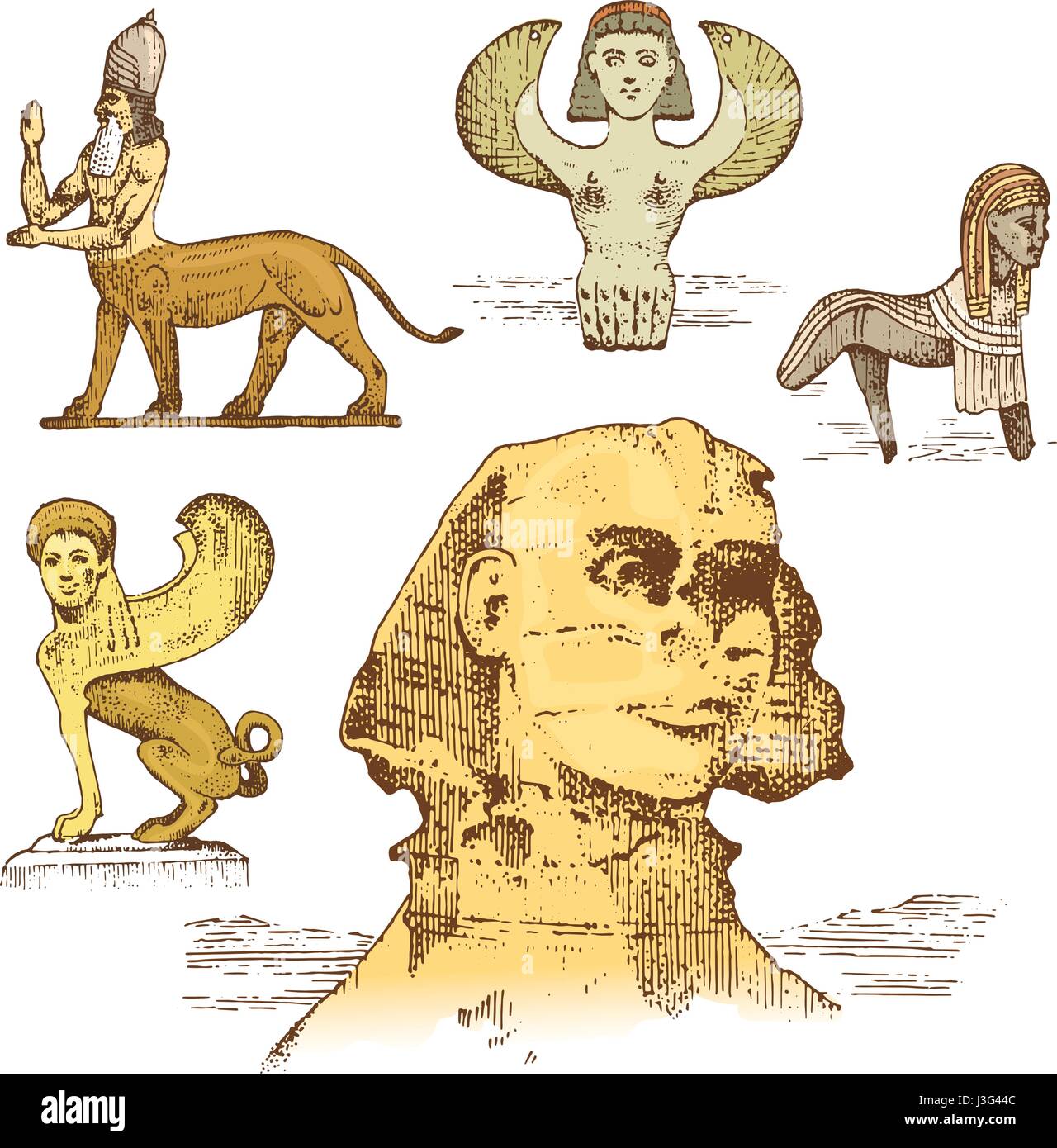 Ancient sphinx hi-res stock photography and images - Alamy