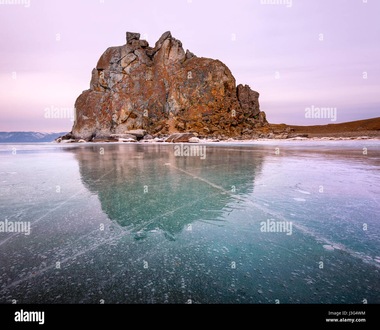 Shamanka rock burkhan cape hi-res stock photography and images - Alamy