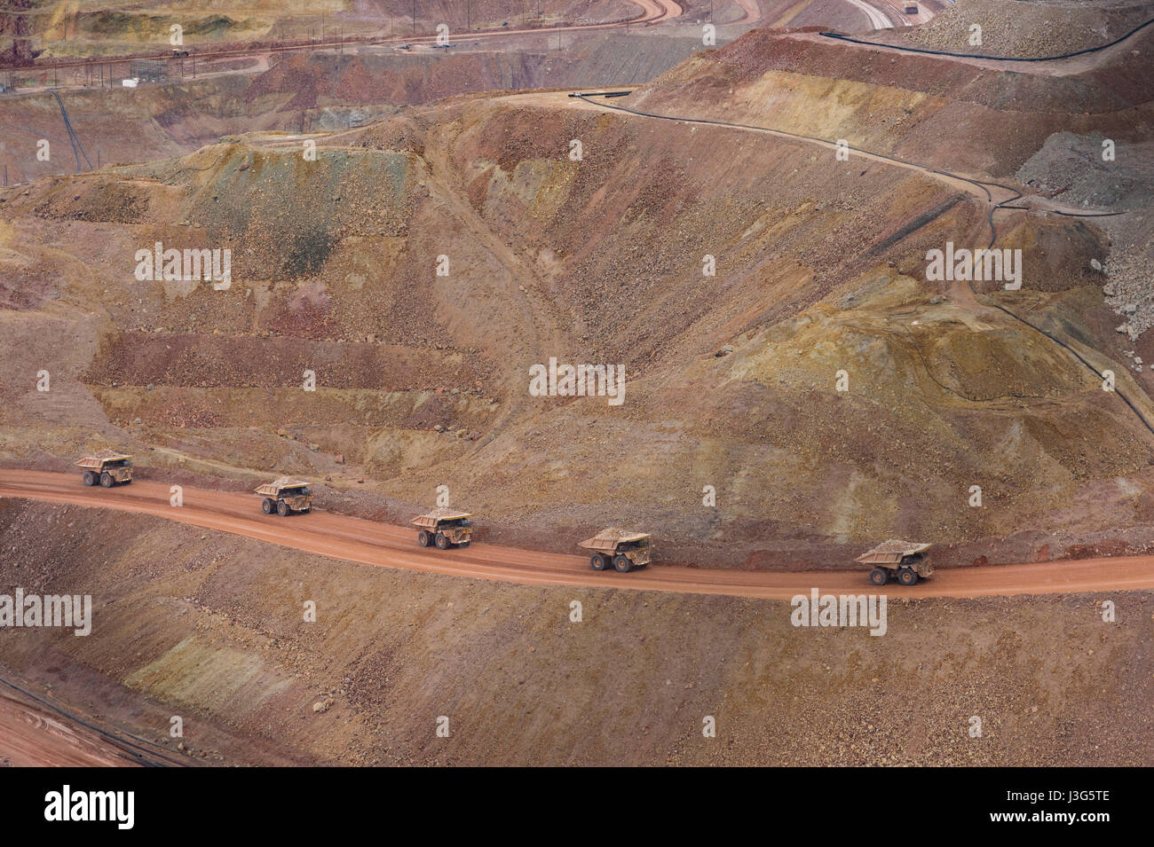 Freeport-Mcmoran Copper Mine, Arizona USA Stock Photo - Alamy