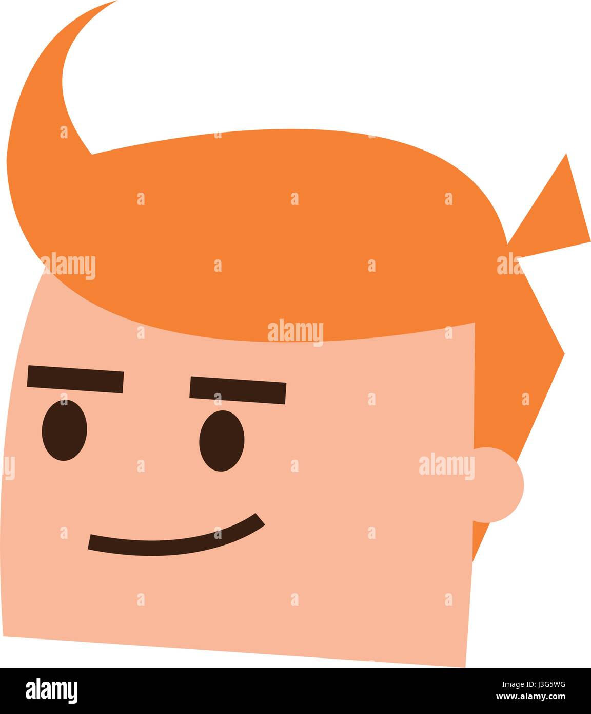 cartoon man head icon image Stock Vector Image & Art - Alamy