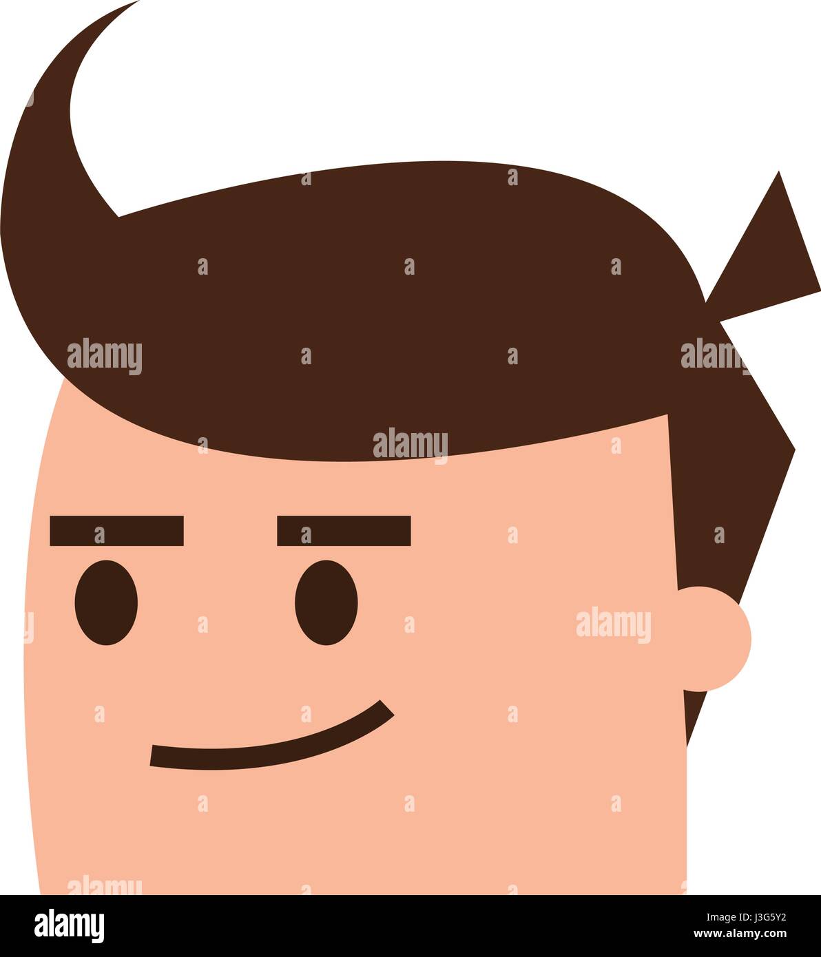 cartoon man head icon image Stock Vector Image & Art - Alamy