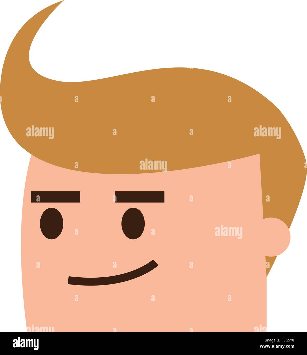 Cartoon Man Head Icon Image Stock Vector Image And Art Alamy