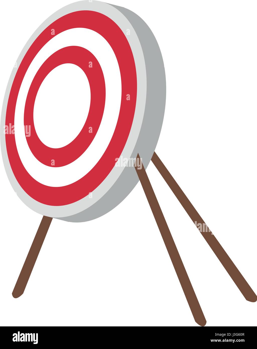 bullseye board icon image Stock Vector Image & Art - Alamy