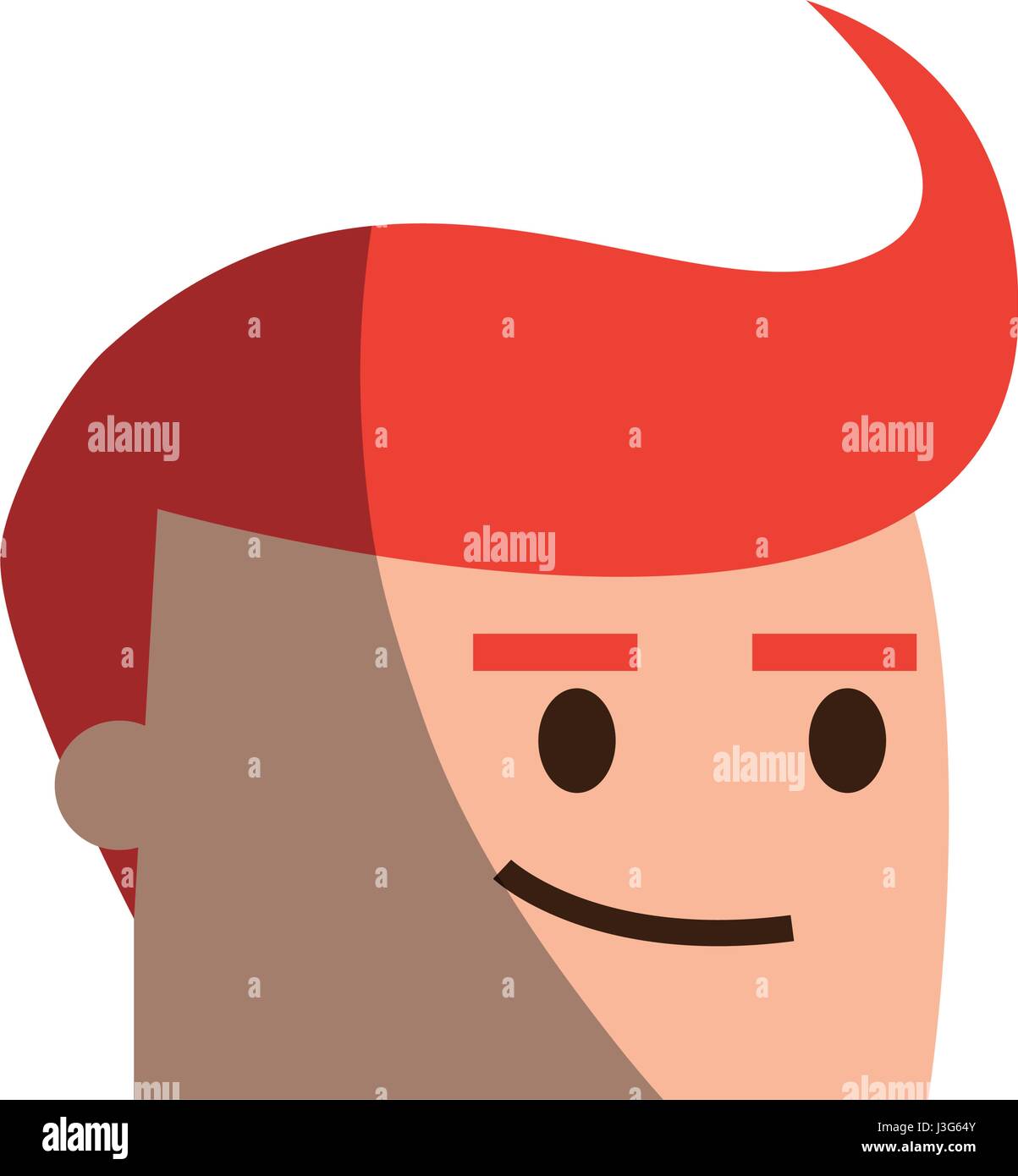 cartoon man head icon image Stock Vector Image & Art - Alamy