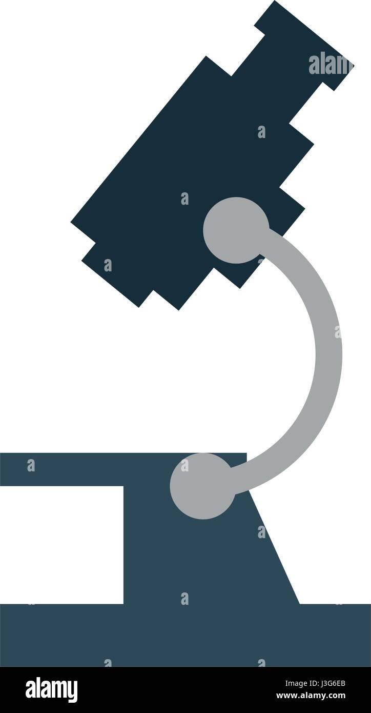 microscope science icon image Stock Vector Image & Art - Alamy