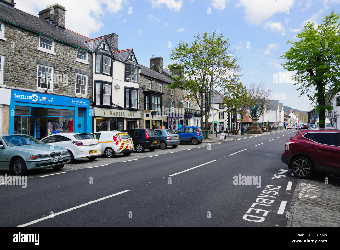 Bala wales village hi-res stock photography and images - Alamy