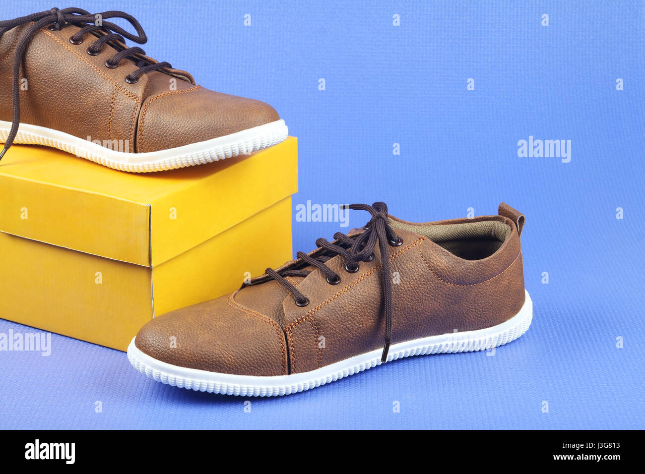 Indian Made Shoe Stock Photo - Alamy