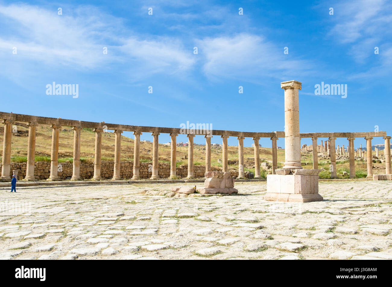 Jerash Amman Jordan Middle East Stock Photo - Alamy