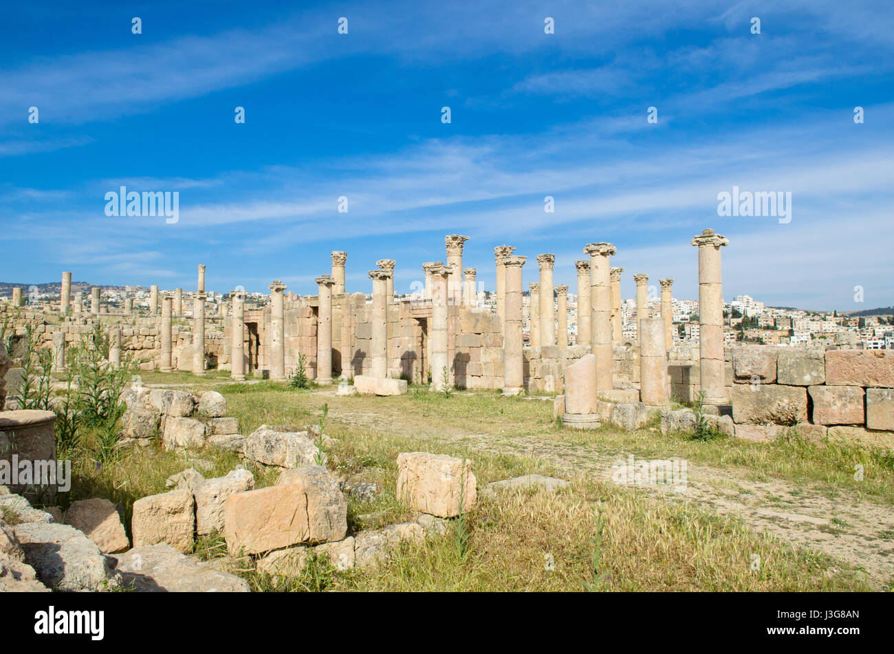 Jerash Amman Jordan Middle East Stock Photo - Alamy