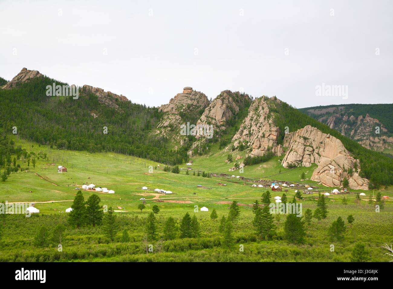 Turtle rock terelj national park hi-res stock photography and images ...