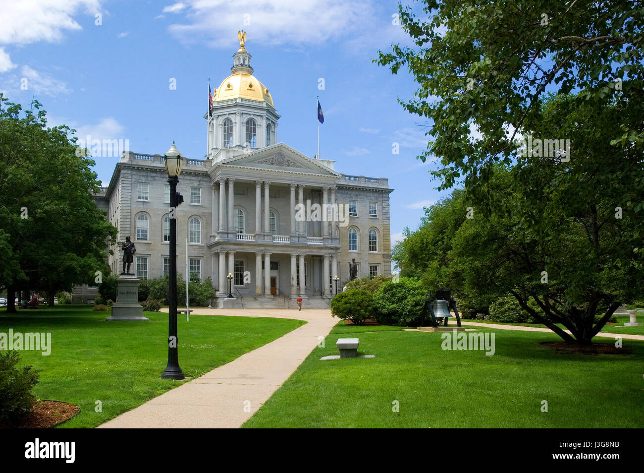 The New Hampshire State Capital - Concord, NH Stock Photo - Alamy