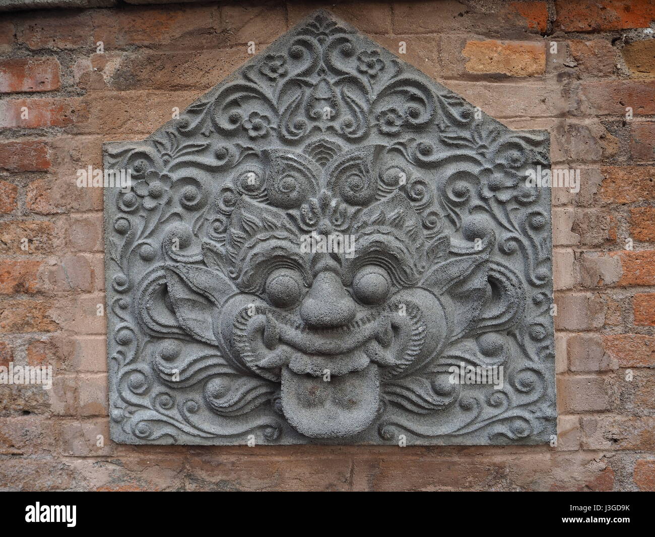 Devil Stone Carving Stock Photo - Alamy