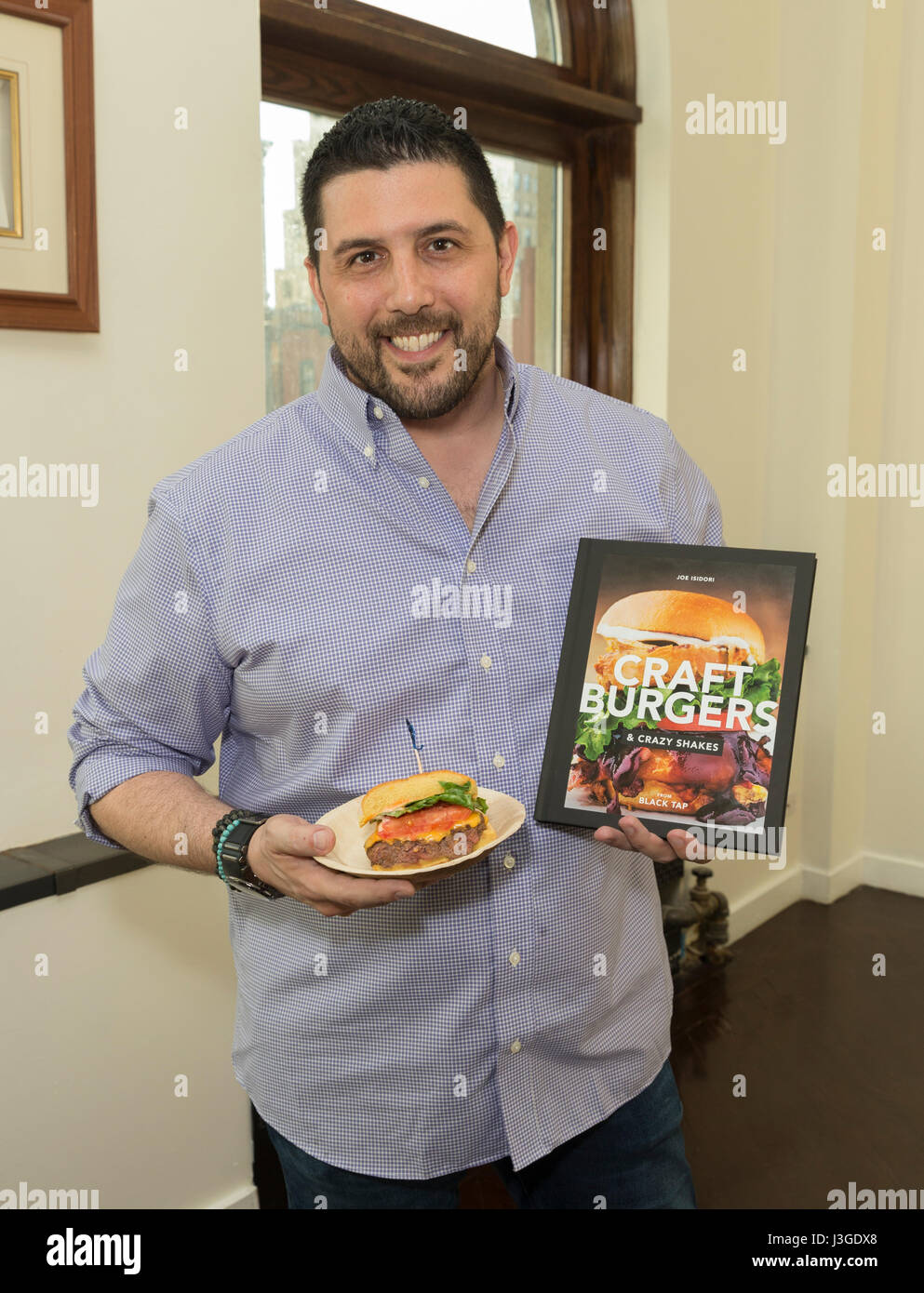 New York, NY USA - May 3, 2017: Chef Joe Isidori attends Ryan Serhant ...