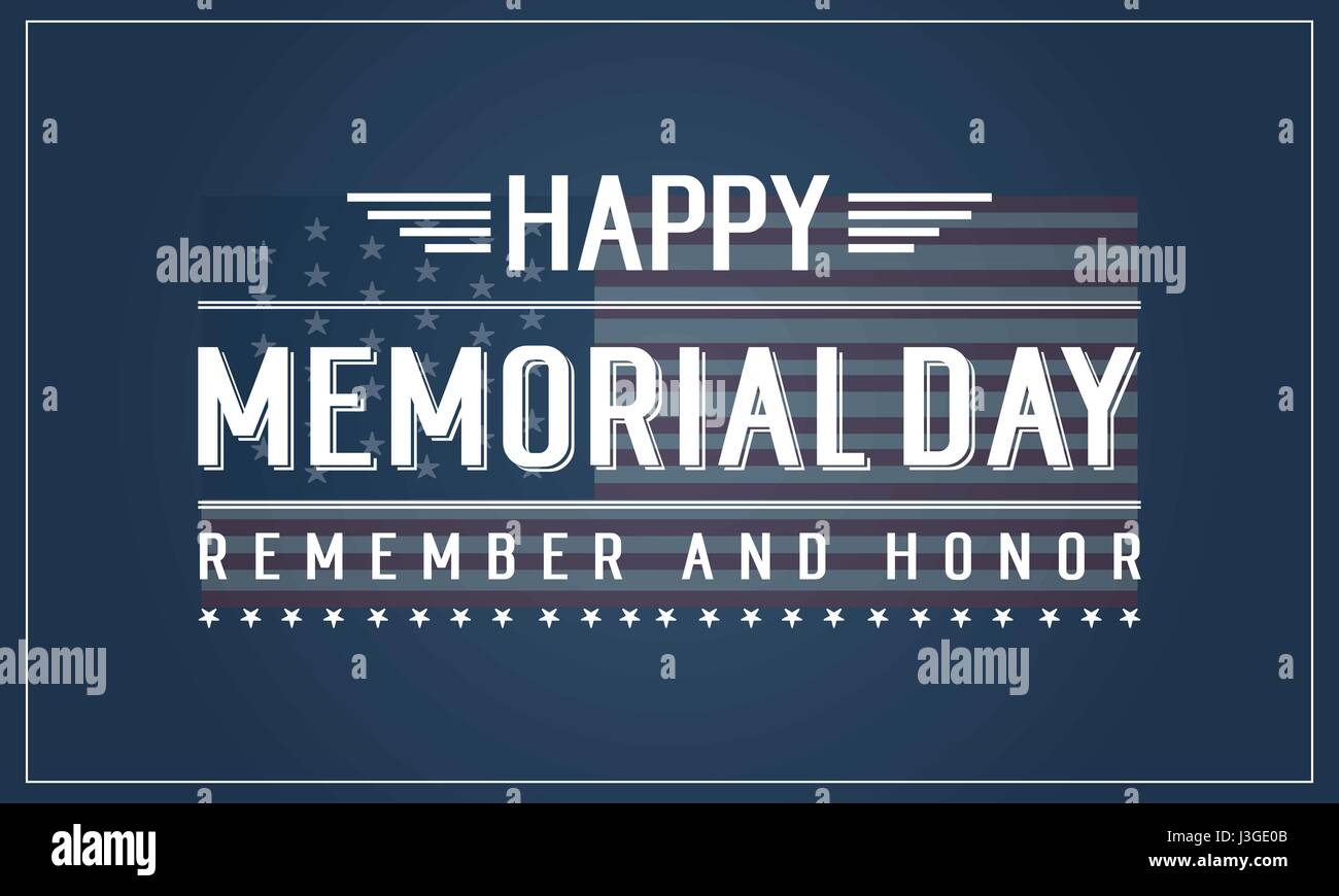 Background of memorial day theme Stock Vector Image & Art - Alamy