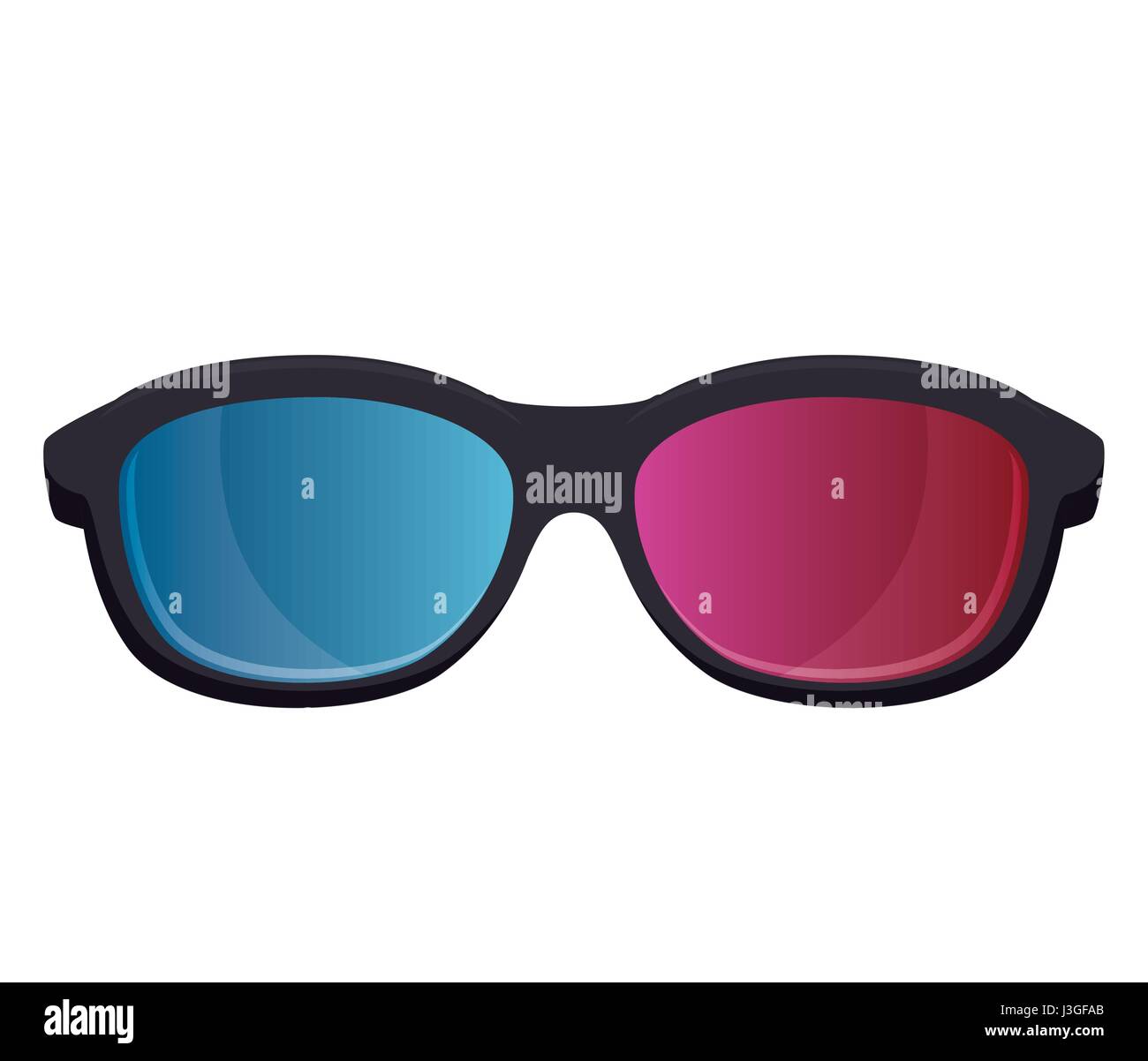 Glasses paper icon outline Cut Out Stock Images & Pictures - Alamy