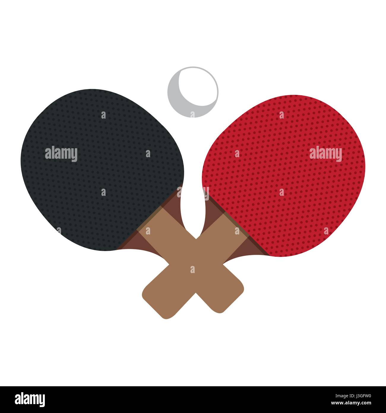 ping pong racket icon Stock Vector Image & Art - Alamy