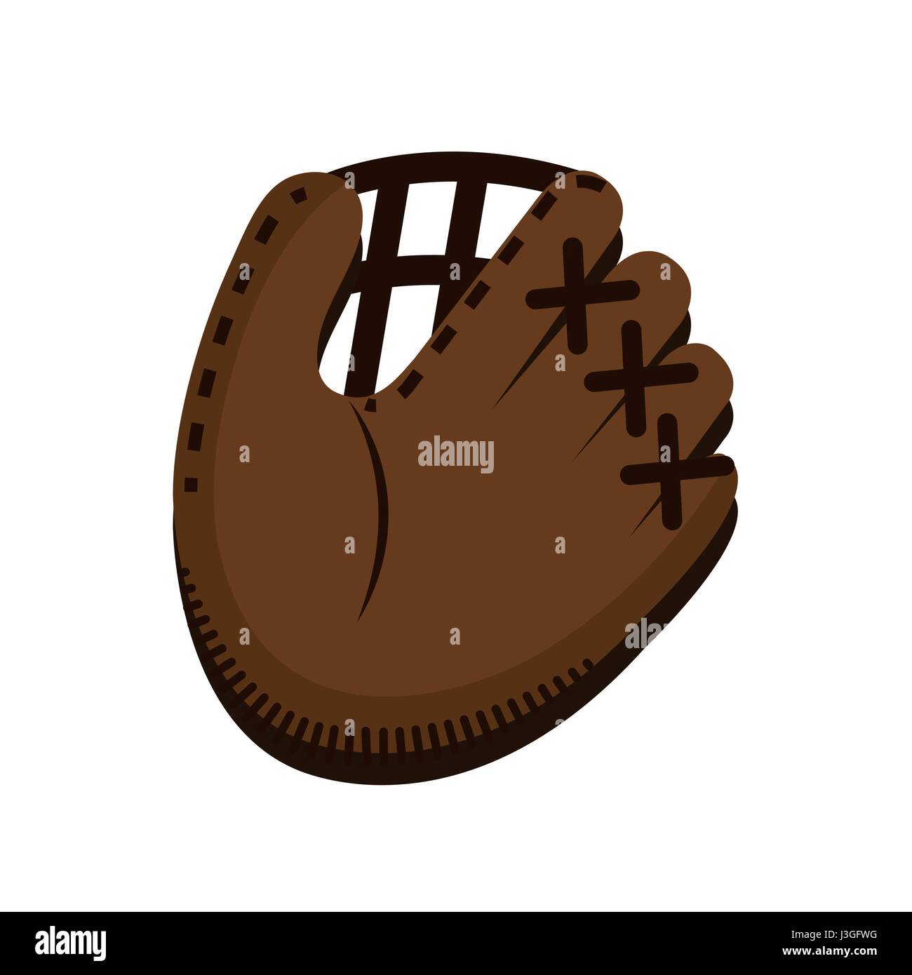 Baseball glove clipart Stock Vector Images - Alamy