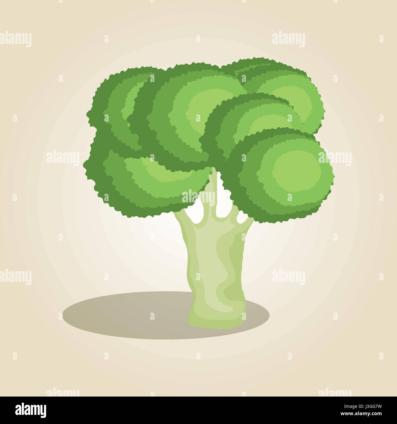 broccoli fresh and healthy vegetable Stock Vector Image & Art - Alamy