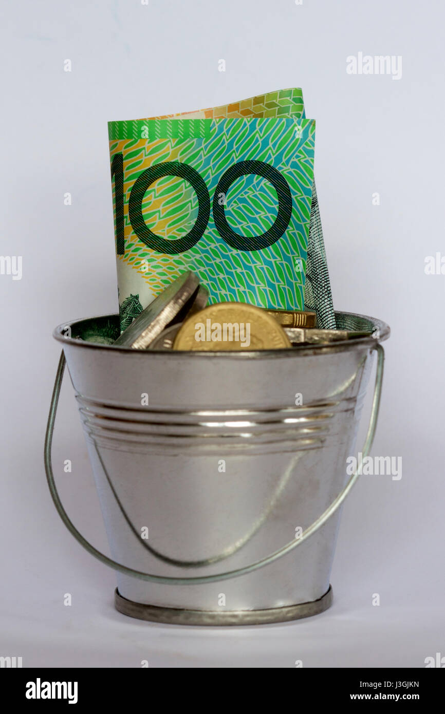 100 dollar note australia hi-res stock photography and images - Alamy