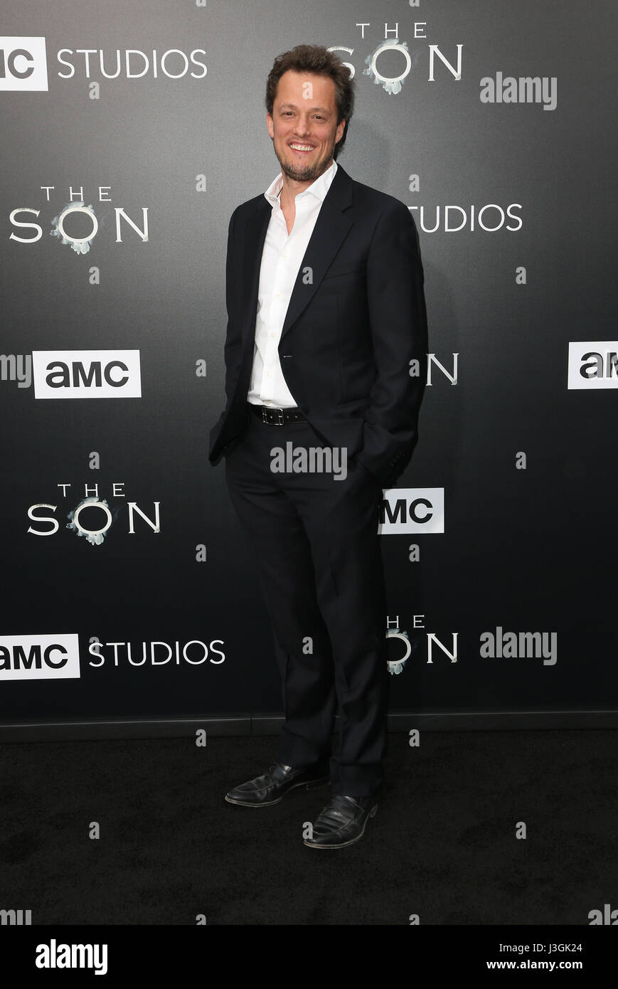 Los Angeles premiere of AMC's 'The Son' - Arrivals Featuring: Nathan ...