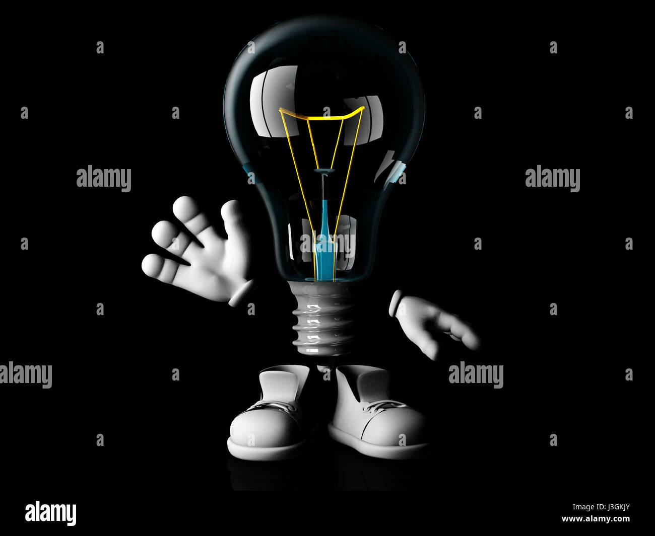 goodbye mister incandescent bulb Stock Photo - Alamy