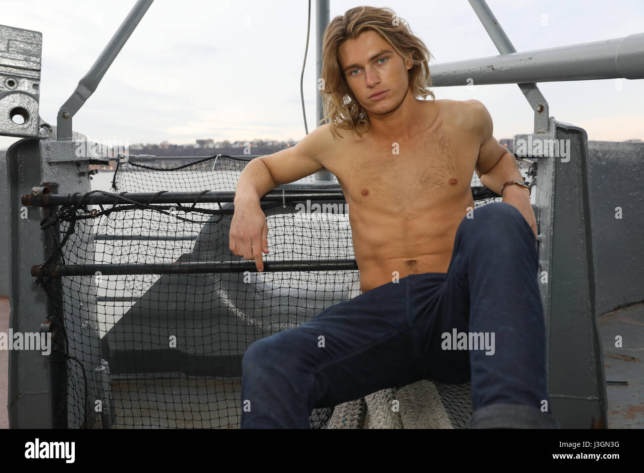 Annual Jeffrey Fashion Cares Fundraiser 2017 Featuring: Male Model ...