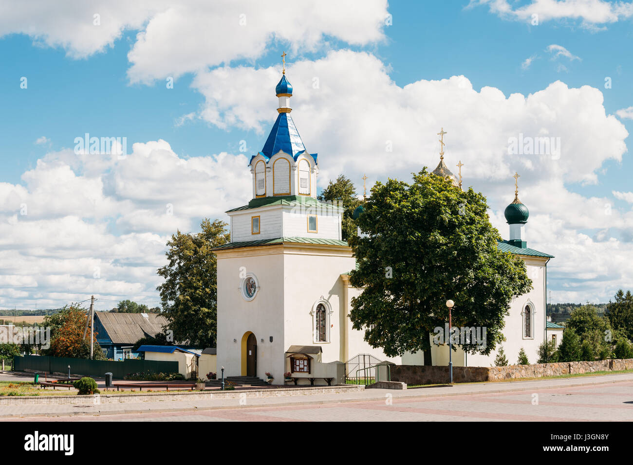 Mir, Belarus. Old Orthodox Church Of The Holy Trinity In Mir, Belarus ...
