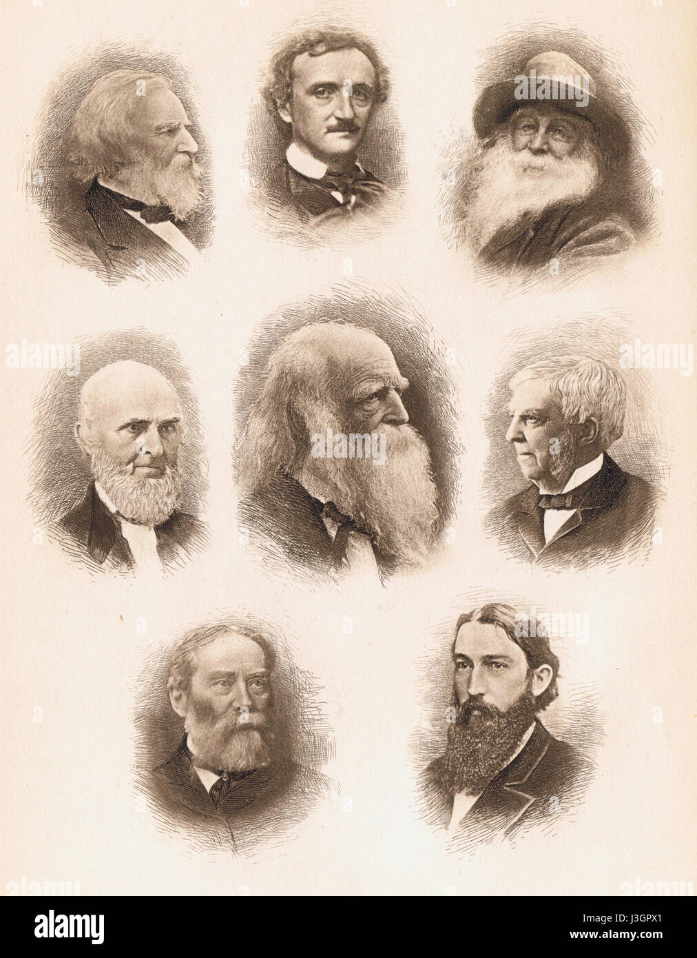 1800s poets hi-res stock photography and images - Alamy