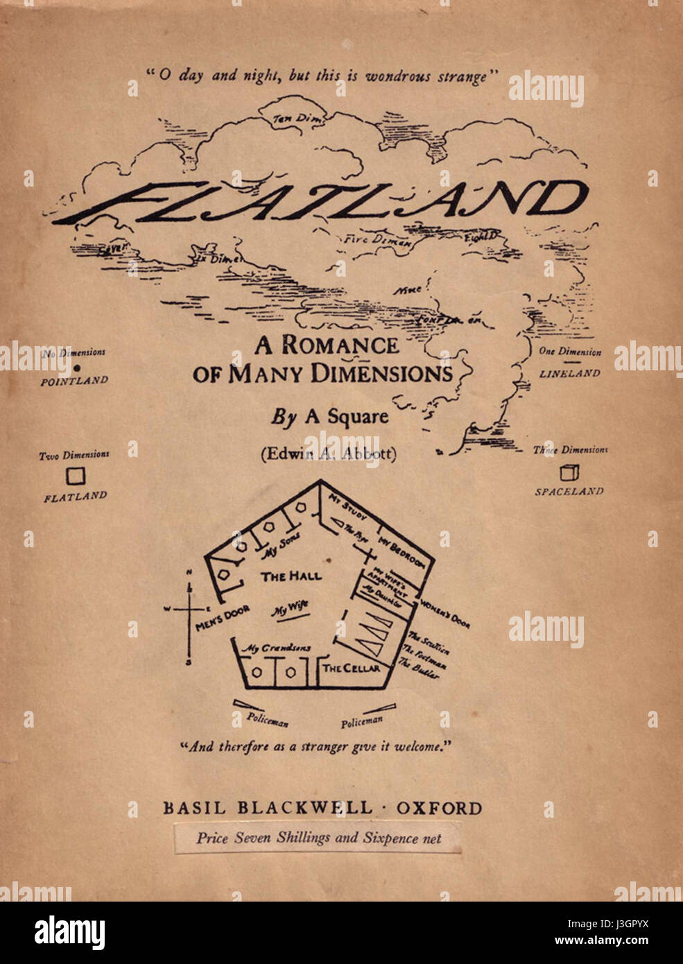 Flatland book hi-res stock photography and images - Alamy