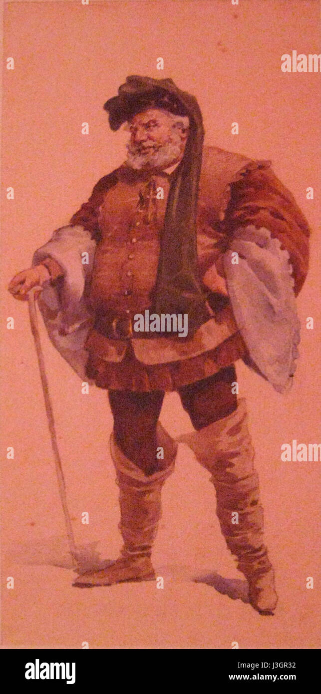 Falstaff painting hi-res stock photography and images - Alamy