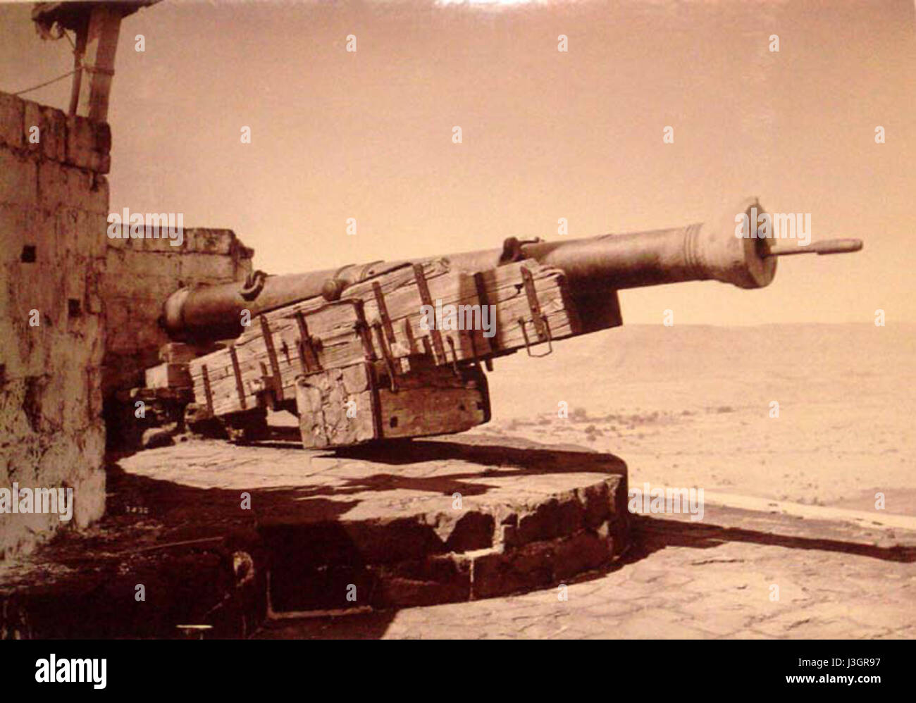 Fateh Rabben Gun Cannon Stock Photo - Alamy