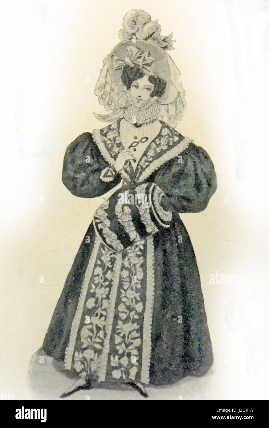 A collection of fashion illustrations by Gavarni from 1830-1835 ...