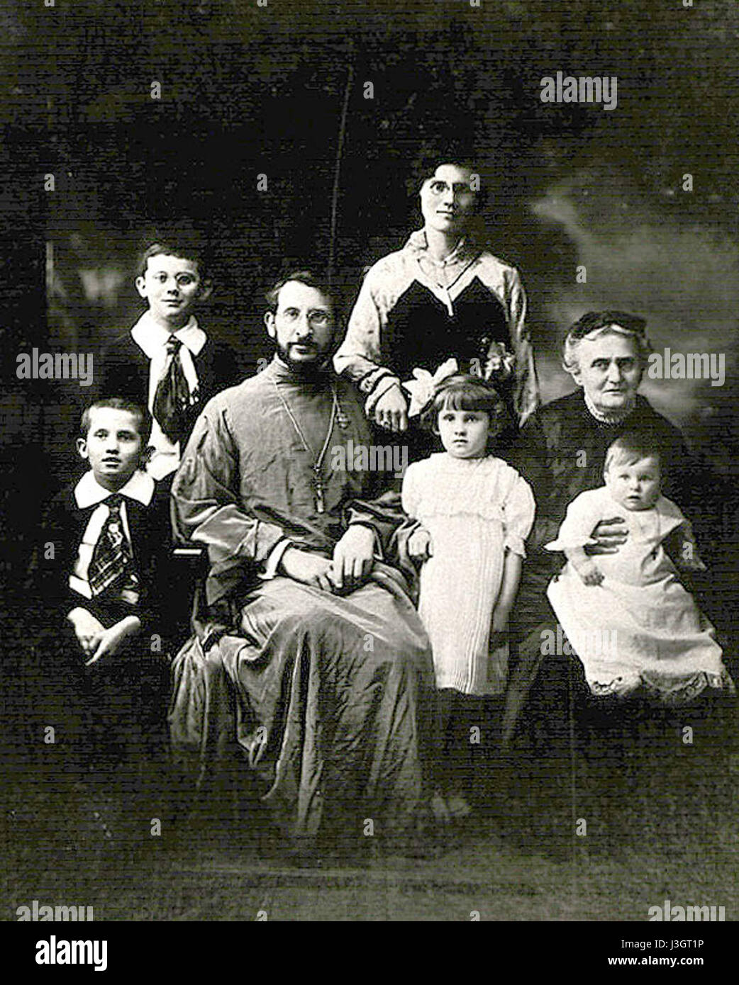 Young priest painting hi-res stock photography and images - Alamy