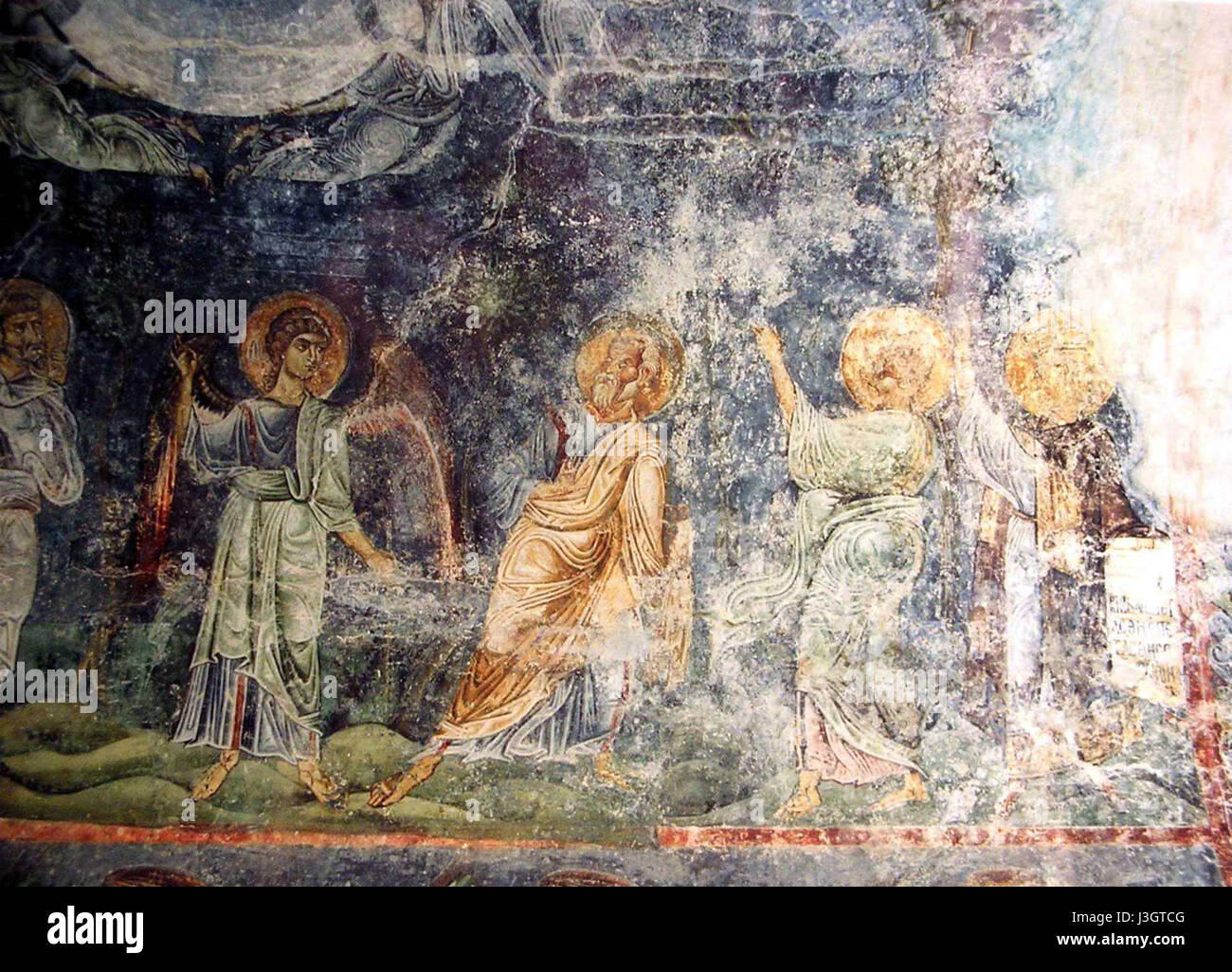 The frescoes from St. Sophia Church in Ohrid are an outstanding example of Byzantine art. These ...