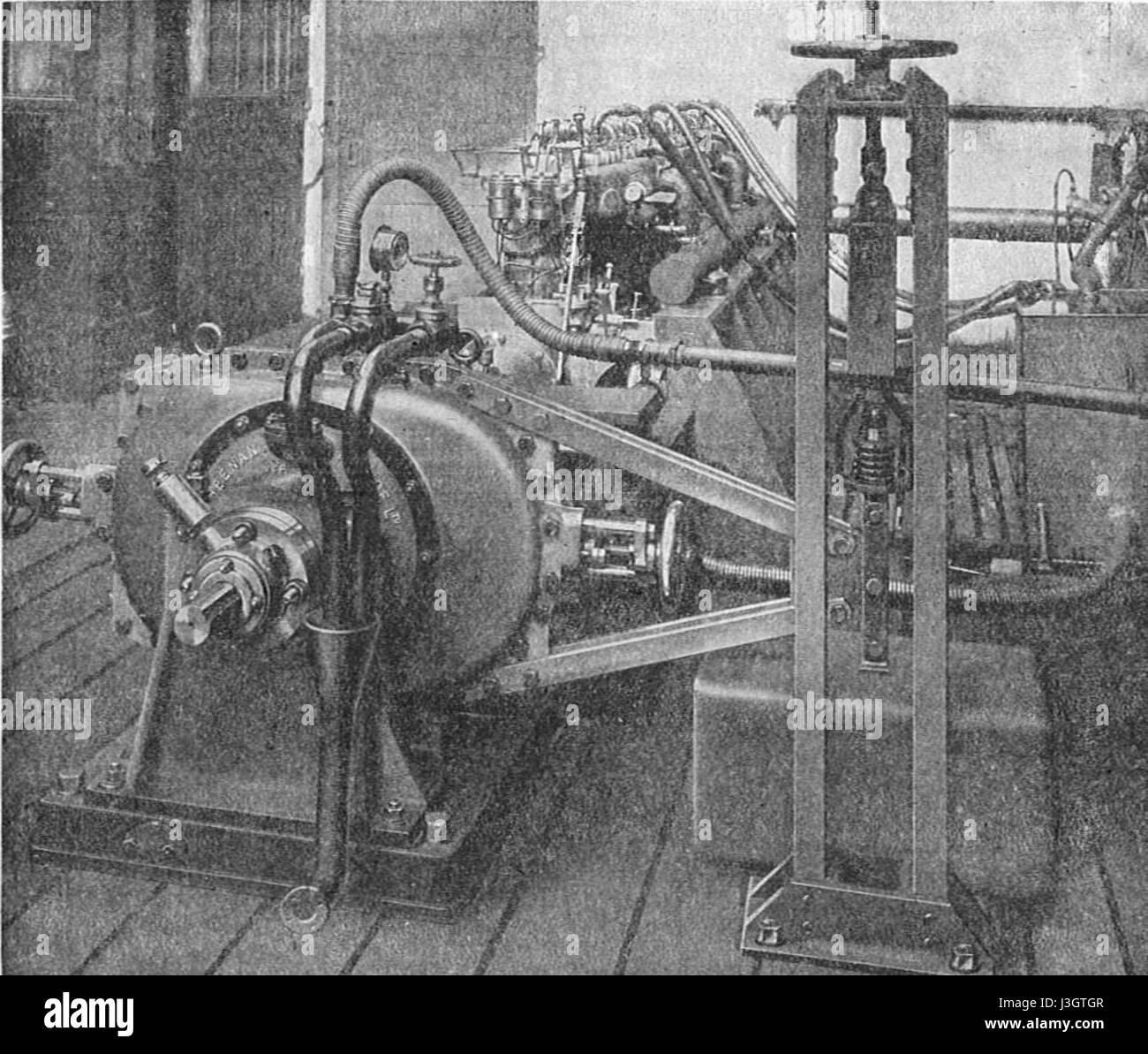 The Froude hydraulic dynamometer, featured in 'Modern Engines Vol VI ...
